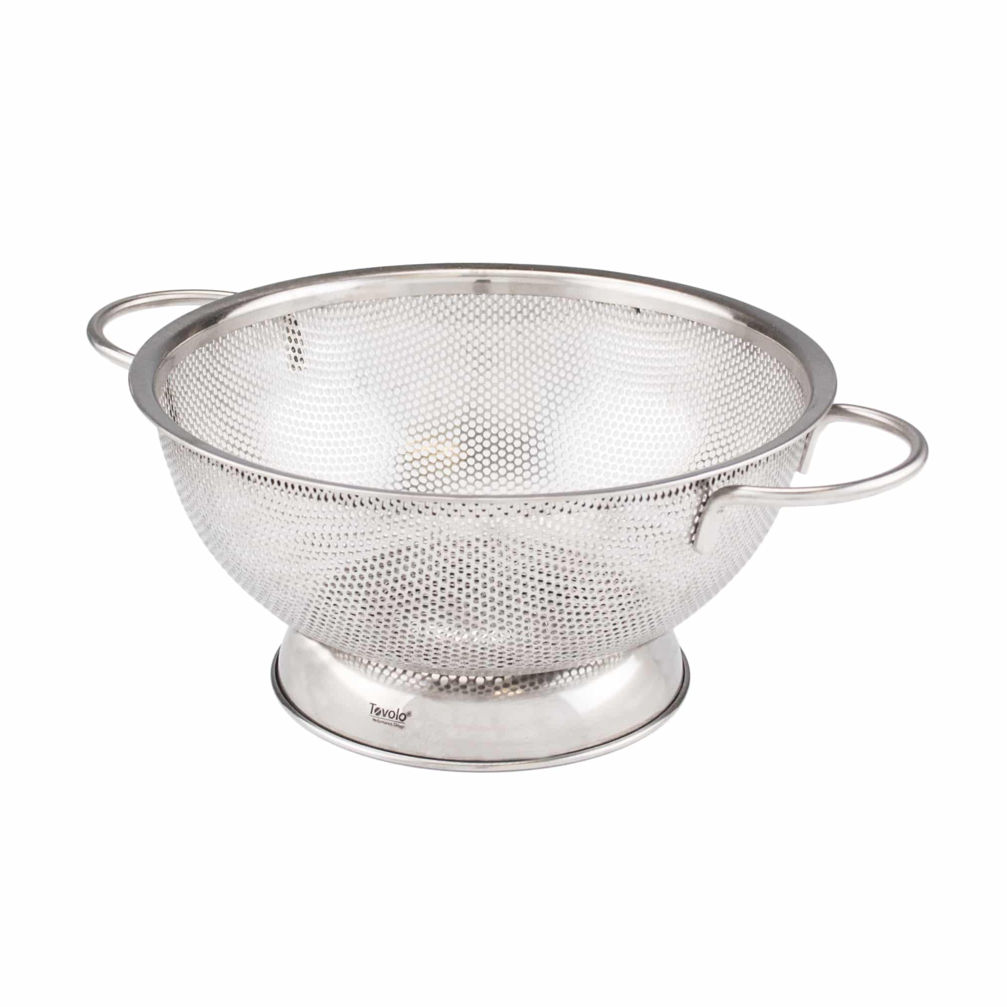 Tovolo Colander Medium Perforated Stainless Steel – Kitchenique