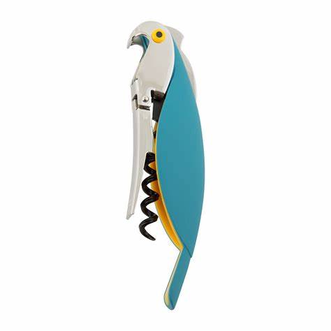 Alessi Parrot Corkscrew Blue – Kitchenique
